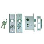 Perko Reverse-Bevel Rim Latch Set with Box Strike 1028DP0CHR - The Home ...