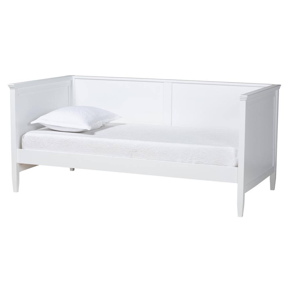Baxton Studio Viva White Full Daybed 224-12601-HD - The Home Depot