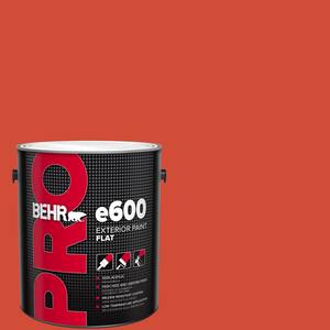 BEHR PRO 1 gal. #S-G-190 Red Hot Low Luster Exterior Paint PR62301 ...