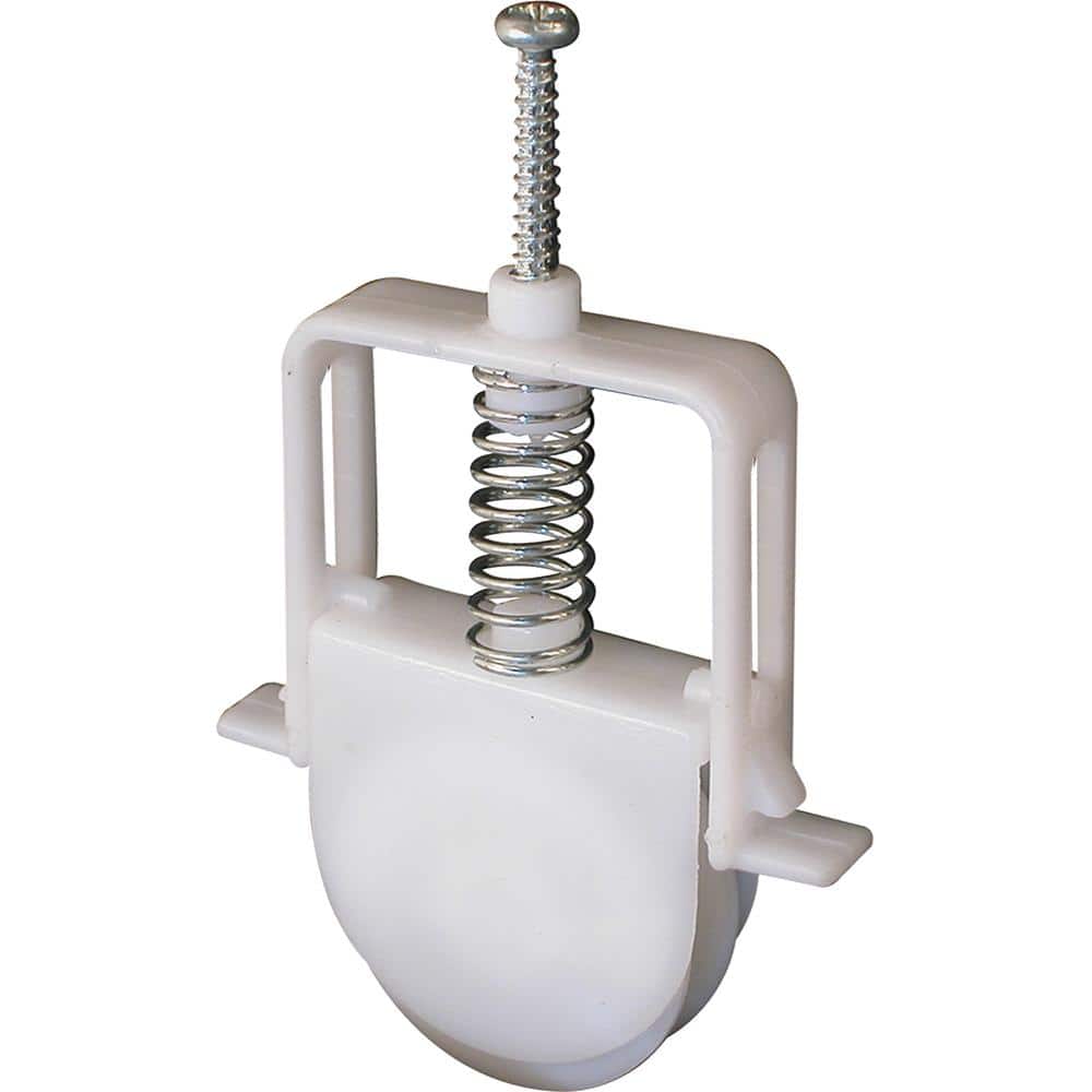 Prime-Line 1 in. Steel Screen Door Tension Spring Nylon Roller with ...