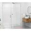 Glass Warehouse Illume 77.5 in. W x 78 in. H Wall Hinged Frameless ...