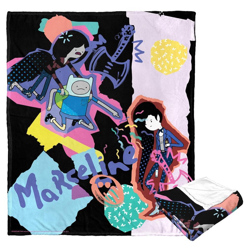 THE NORTHWEST GROUP Adventure Time Paper Marceline Multi Color Silk ...