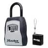 Master Lock Lock Box, Resettable Combination Dials with Tether (Bundle ...