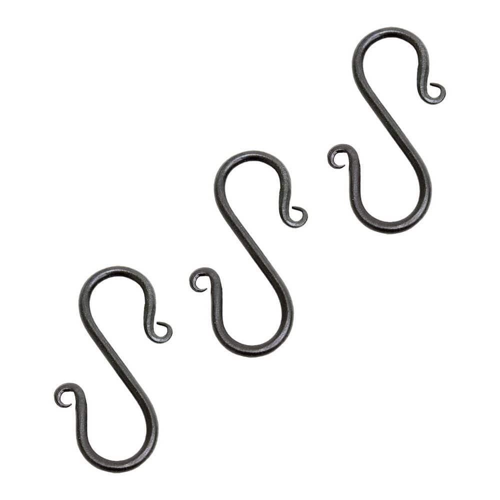 ACHLA DESIGNS Achla Designs Set of 3 Decorative Mini S-Hooks, 3.5 Inch ...