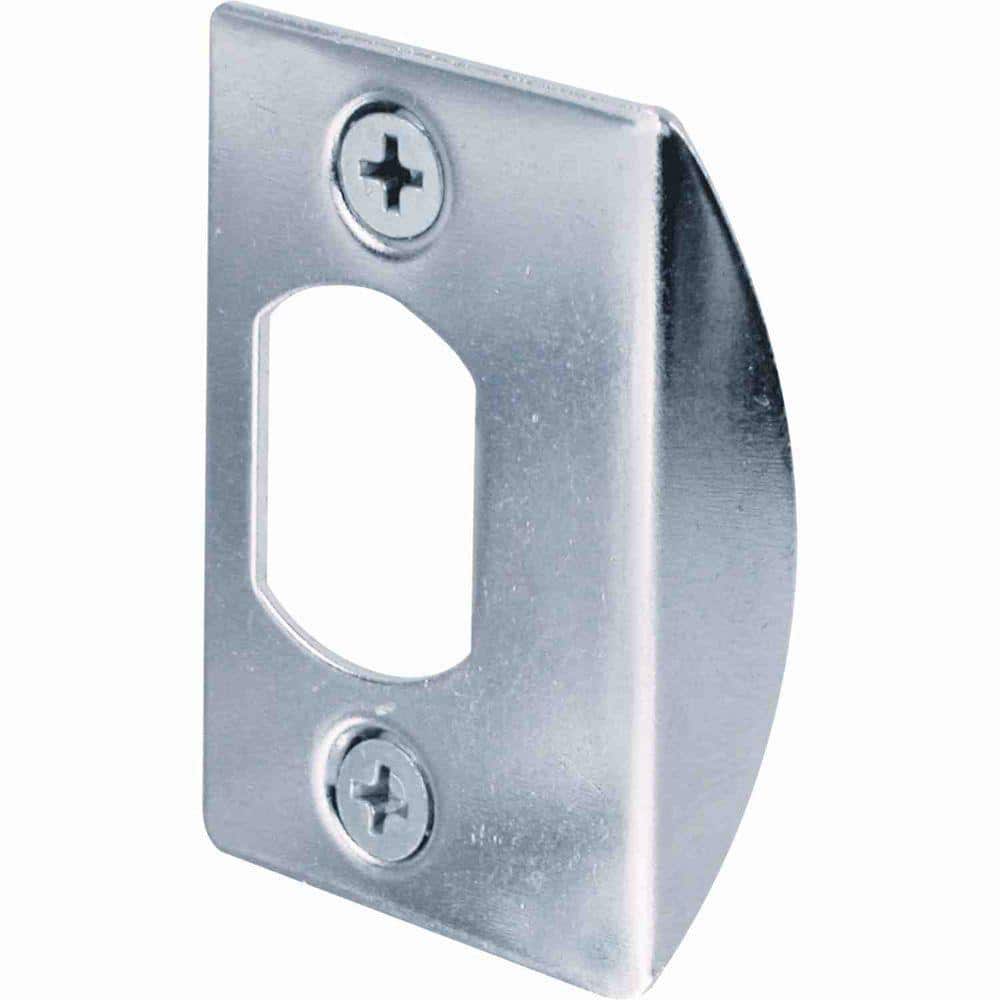 Prime-Line Chrome Plated, Dead Latch Door Lock Strike E 2309 - The Home ...