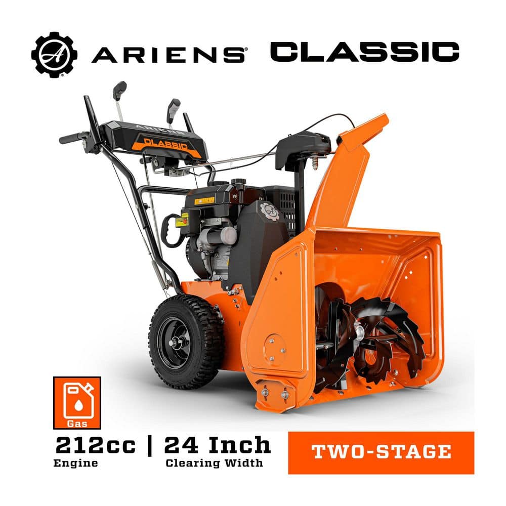 Ariens Classic 24 in. 212cc Electric Start 2-Stage Self-propelled Gas ...