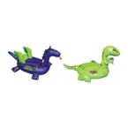 Swimline Swimming Pool Giant Inflatable Manatee Ride on Float Toy (2 ...