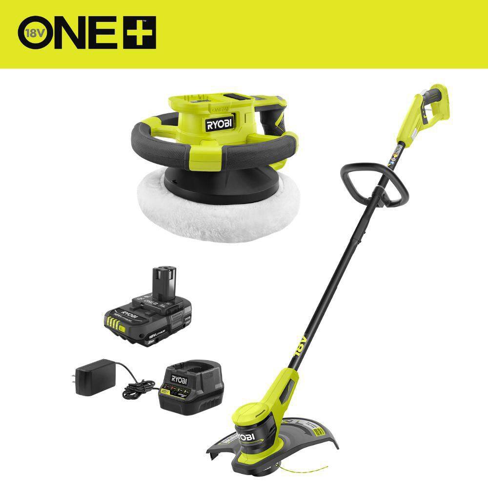 Reviews for RYOBI ONE+ 18V 13 in. Cordless Battery String Trimmer and ...