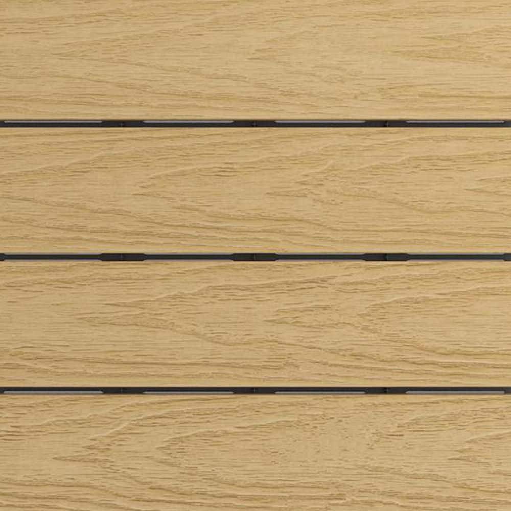 NewTechWood UltraShield Naturale 1 ft. x 1 ft. Quick Deck Outdoor ...