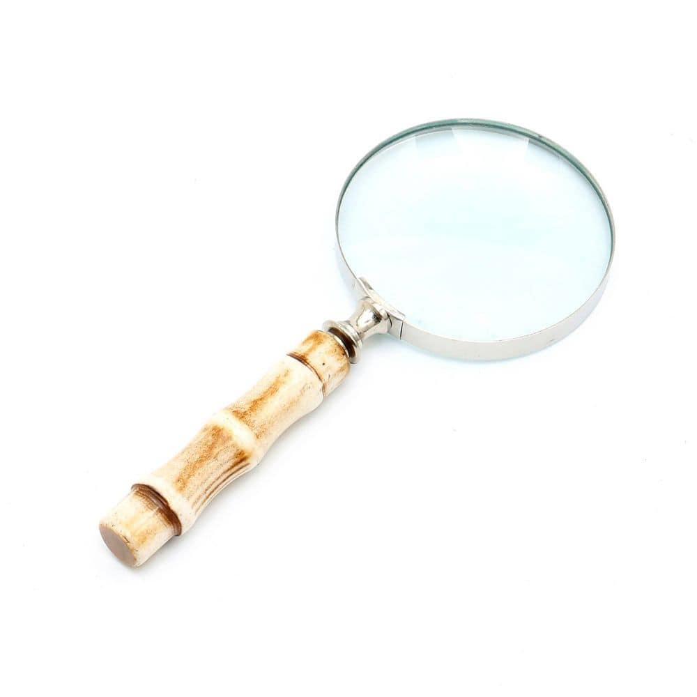 Elegant Silver Magnifying Glass with Resin Handle (Set-1) BF ...