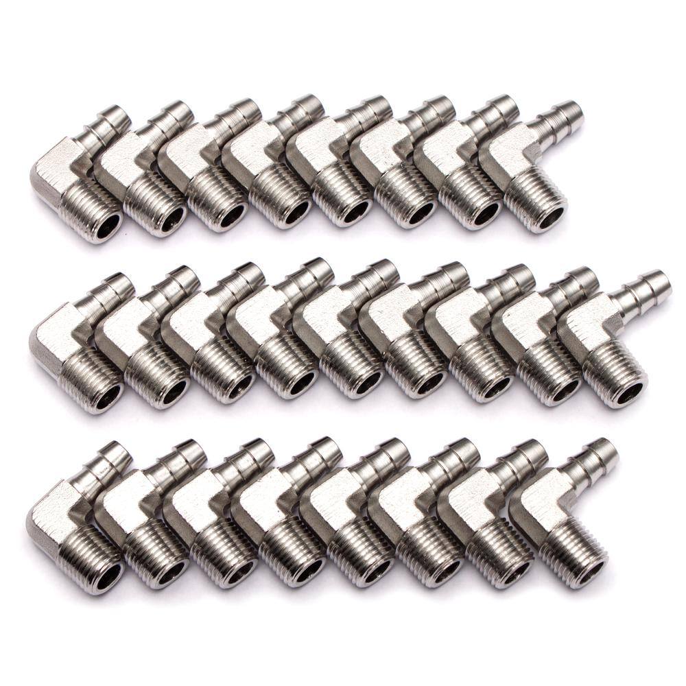 156Pcs Hose Barb Fuel Line Fittings Assortment Kit Barb