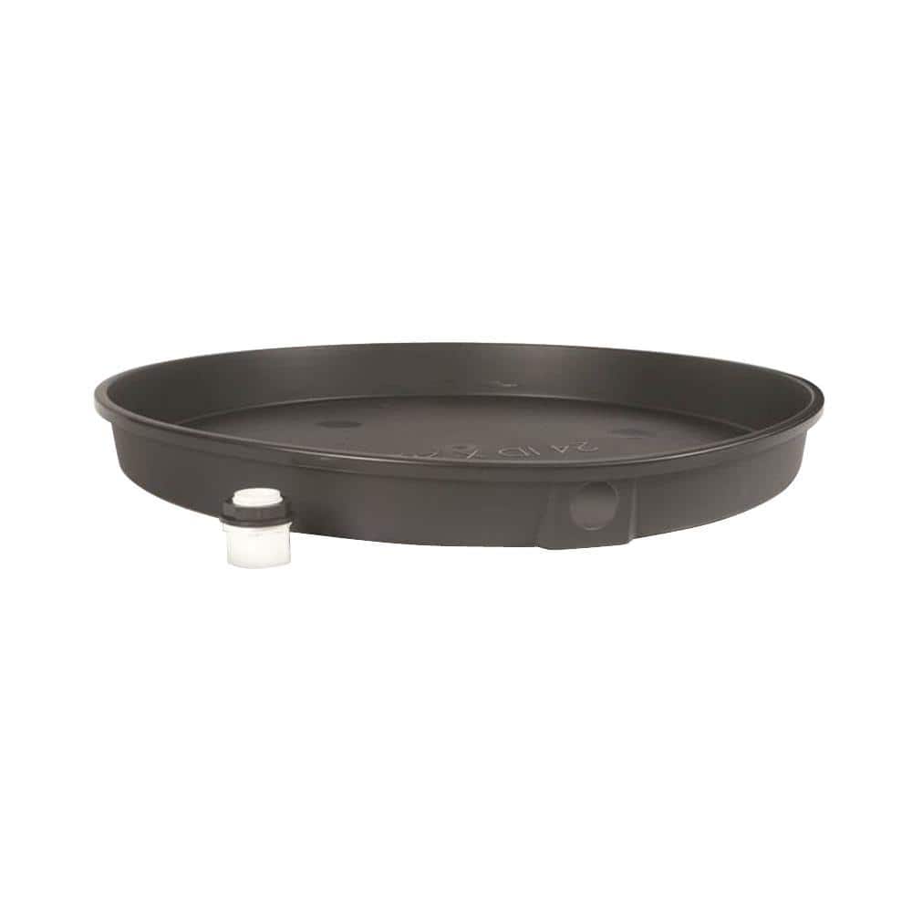Everbilt 24 in. ID Plastic Water Heater Drain Pan 15021 - The Home Depot