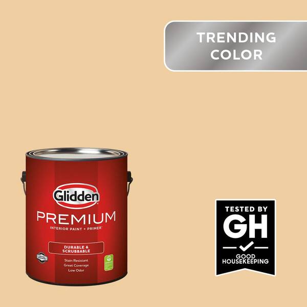 Reviews for Glidden Premium 1 gal. Toffee Crunch Semi-Gloss Interior ...