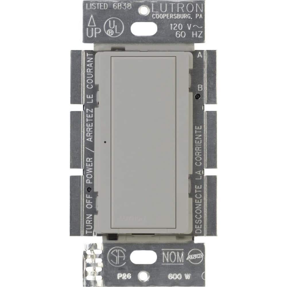 Lutron Maestro Digital Push Button Light Switch, On/Off 8-Amp/Multi ...