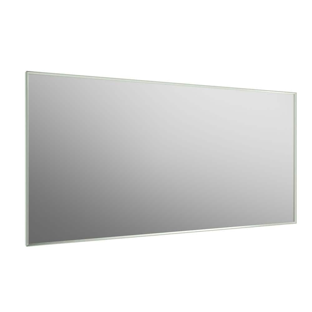 KeonJinn 72 in. W x 36 in. H Rectangle Aluminum Framed Wall Bathroom ...