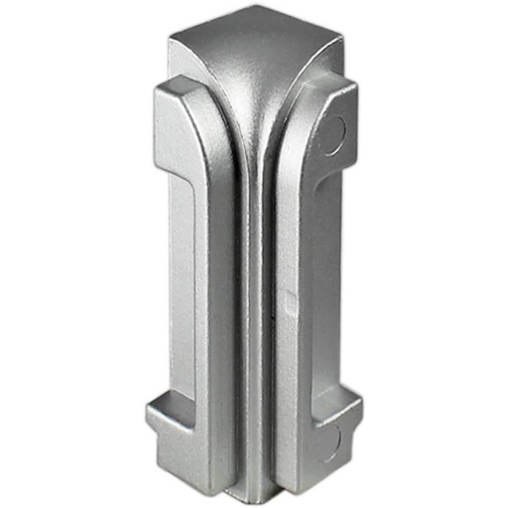 DURAL Durastep DP 7/16 in. Worktop Trim Int Crnr Aluminum Anodized ...