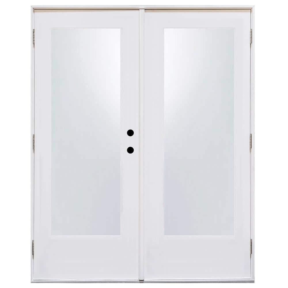 MP Doors 72in. x 80in. Left-Hand Outswing Low E HVHZ Impact Glass White ...