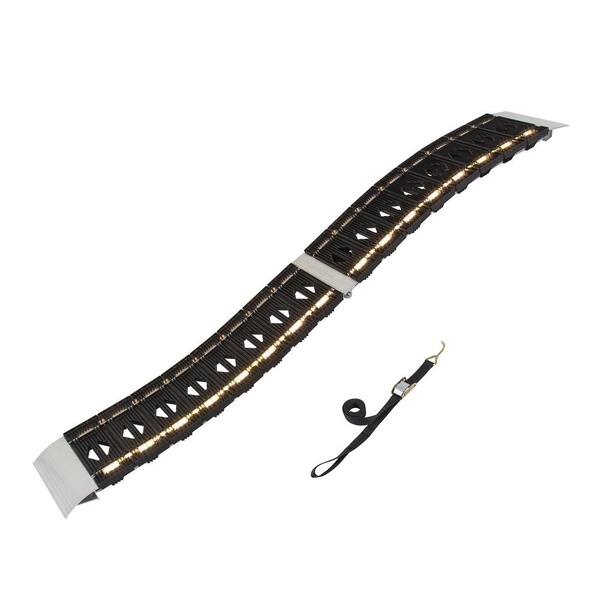 CargoSmart 12 in. W x 90 in. L 750 lb. Capacity LED Hybrid S-Curve ...