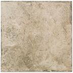 Metro Brown Hexagon 14 in. x 16 in. Matte Glazed Porcelain Floor and ...