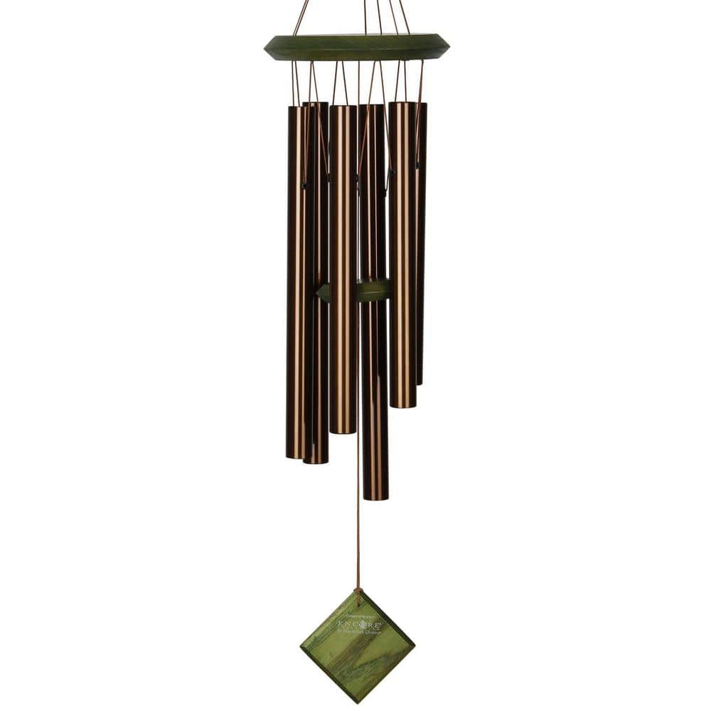 WOODSTOCK CHIMES Encore Collection, Chimes of Pluto, 27 in. Bronze Wind ...