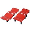 Tidoin 6000 lbs. Red 4-Piece Heavy Duty Dolly with 4-Wheel GH-YDW4-449 ...