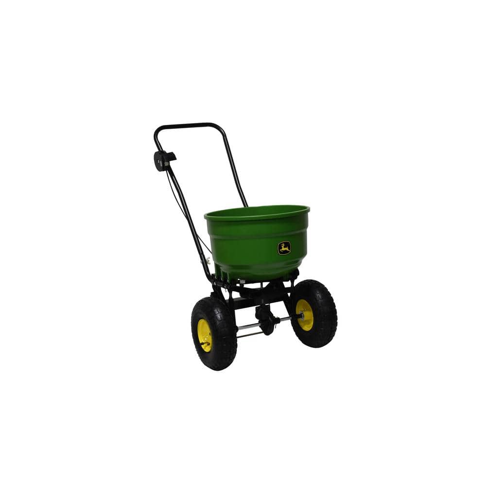 John Deere 50 lbs. Push Broadcast Spreader for Seed and Fertilizer 45 ...