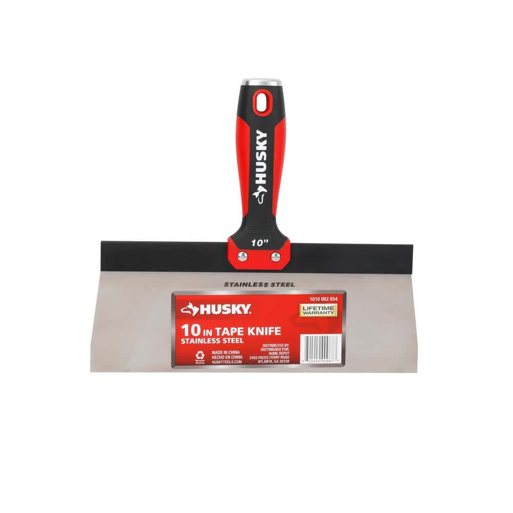 Husky 10 in. Tape Knife Scraper with Stainless Steel Blade 90987 - The ...