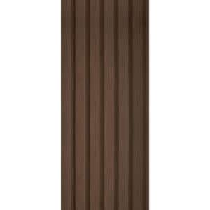 FROM PLAIN TO BEAUTIFUL IN HOURS Rounded Mini Slats 1/4 in. x 1 ft. x 7 ...