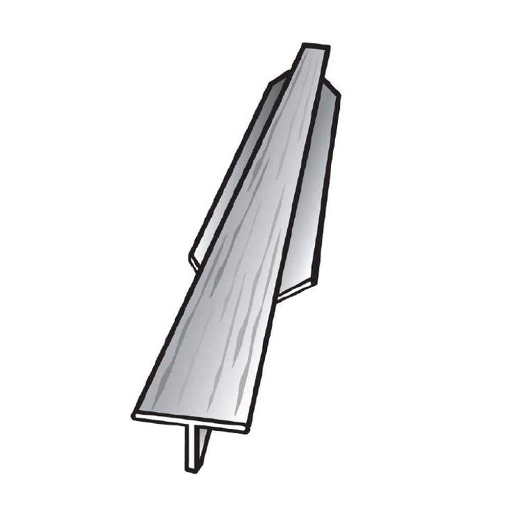 Quality Edge 3/8 in. Aluminum 7 in. Primed Woodgrain (100-Box) 7HMWGWGP ...