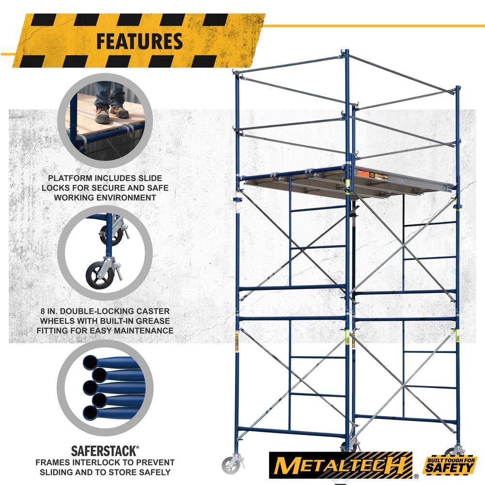 Saferstack 2-Level Rolling Scaffold Tower Set with Philippines | Ubuy