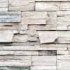 Faux Stone Peel and Stick Vinyl Wallpaper W9186-Vinyl-216 - The Home Depot