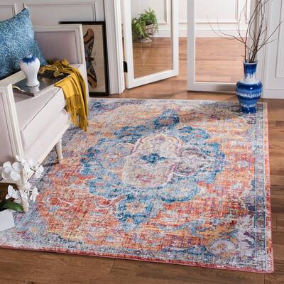 Blue/Orange - Area Rugs - Rugs - The Home Depot