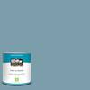 BEHR PREMIUM PLUS 1 qt. #S470-4 Dolphin Blue Satin Enamel Low Odor ...