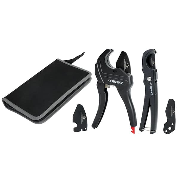 Husky HUSKY 4-PIECE CUTTING KIT W/POUCH 00159 - The Home Depot