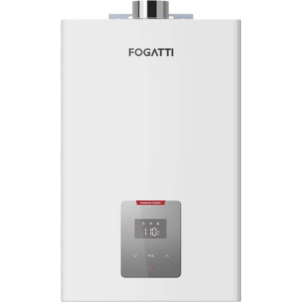 FOGATTI InstaGas Classic Propane Gas Tankless Water Heater 120,000 BTU ...