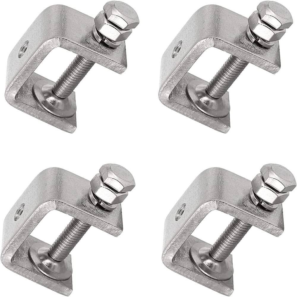 Wellco Stainless Steel L-Clamp, Composite Grating Clip, Connector, for ...