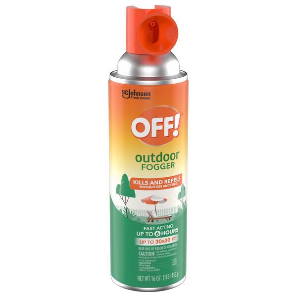 OFF! Backyard Outdoor Fogger, Bug Repellent Fog for Mosquitoes, Flies ...