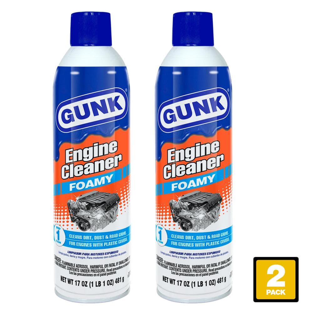GUNK 17 oz. Low VOC Foamy Degreaser Pack of 2 FEB1CA/6 - The Home Depot