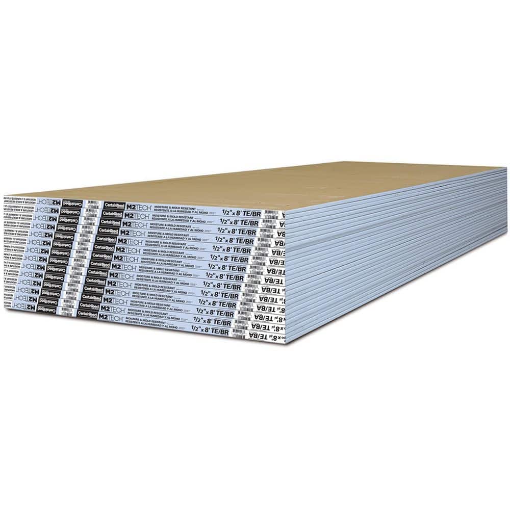 CertainTeed 1/2 in. x 4 ft. x 8 ft. M2Tech Mold and Moisture Resistant ...
