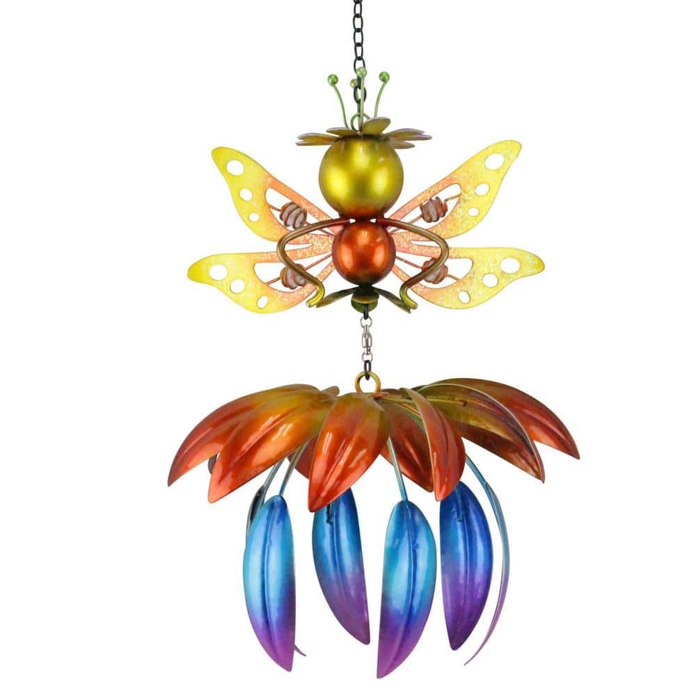 RCS Gifts Spinner Hanging Fairy Yellow 32009 - The Home Depot