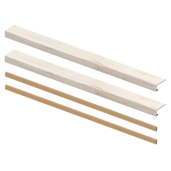 VERSATRIM Navarra 6.5 mm x 46 in. x 4 in. Exact Match Small Square Nose ...