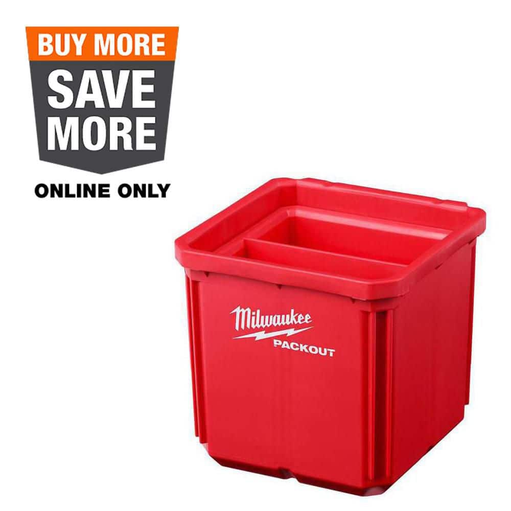 Milwaukee PACKOUT Bin Set (2-Pack) 48-22-8062 - The Home Depot