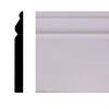 Builders Choice LWM738 1/2 in. x 5-1/4 in. MDF Baseboard Moulding ...