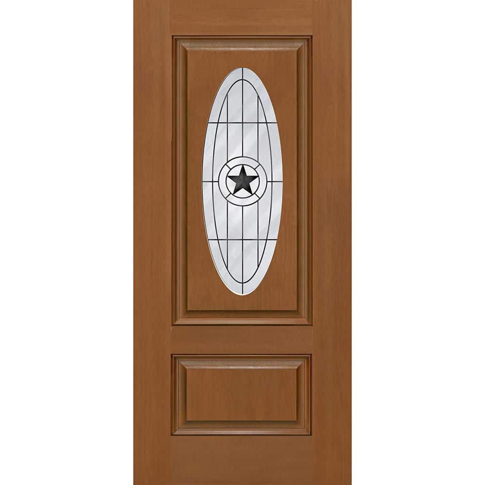 Steves & Sons Regency 36 in. x 80 in. Universal Handing 3/4L Oval Alamo ...