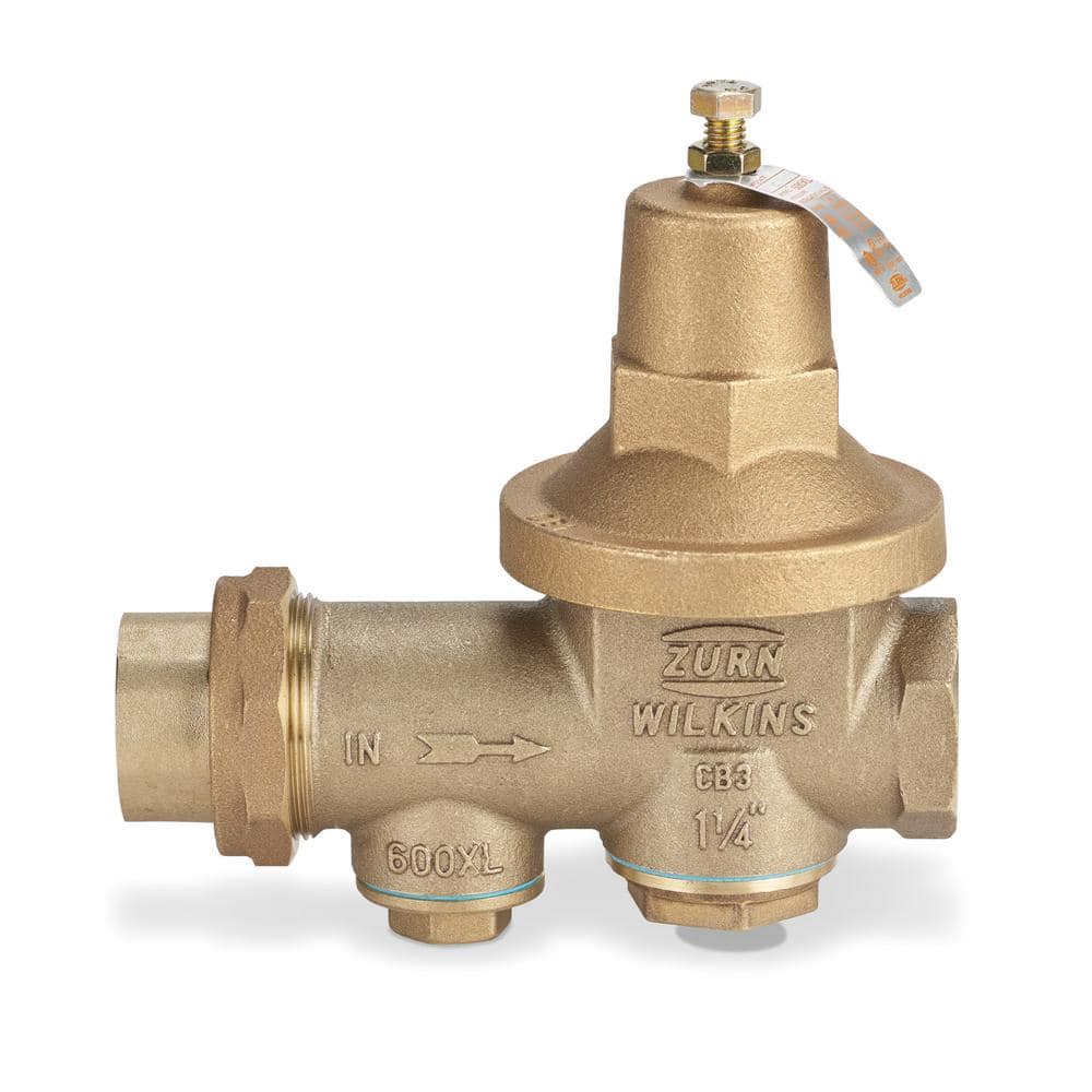 Wilkins 3/4 in. Bronze Pressure Reducing Valve 34-600XLSC - The Home Depot