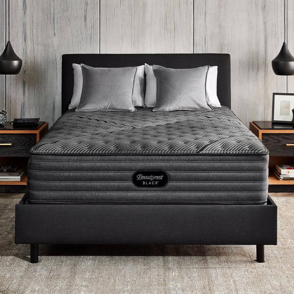 Beautyrest Black L-Class Queen Firm 13.75 in. Mattress Set with 6 in ...