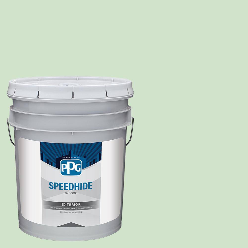 Reviews for SPEEDHIDE 5 gal. PPG1223-3 Lime Flip Satin Exterior Paint ...