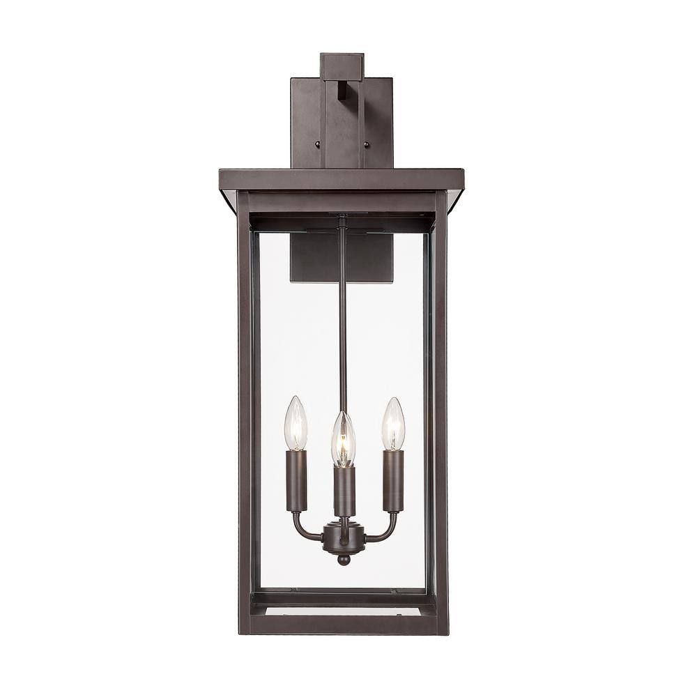 Millennium Lighting Barkeley 4-Light 12 in. Powder Coated Bronze ...