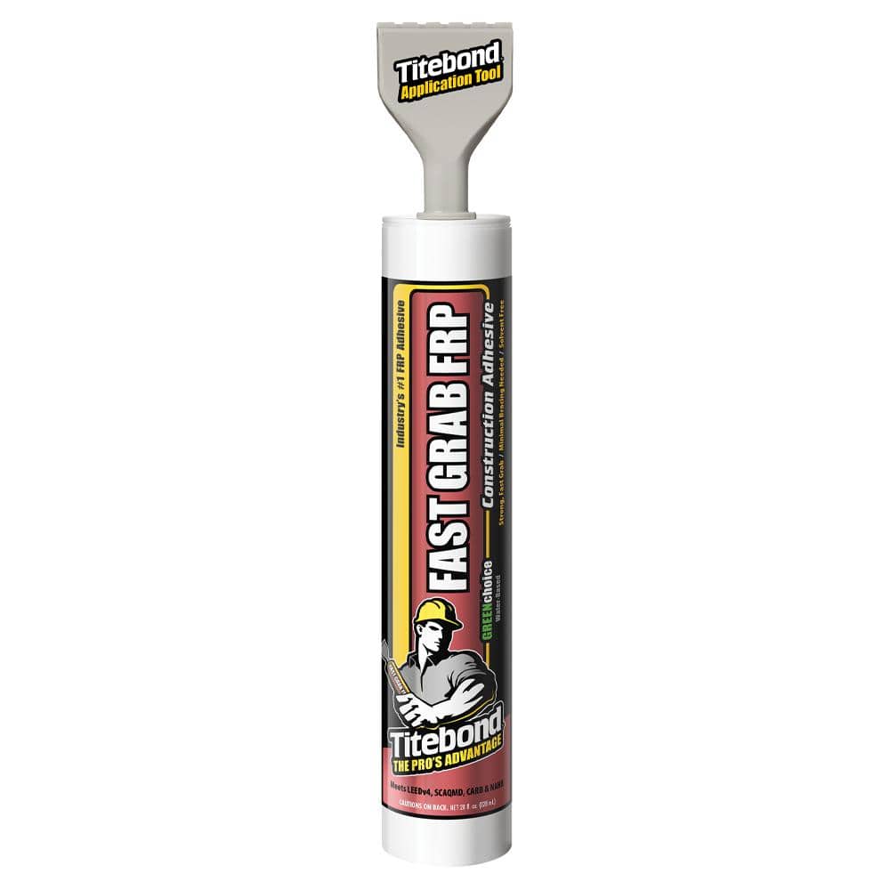 Titebond 28 oz. GREENchoice Fast Grab FRP Adhesive with Applicator (12 ...