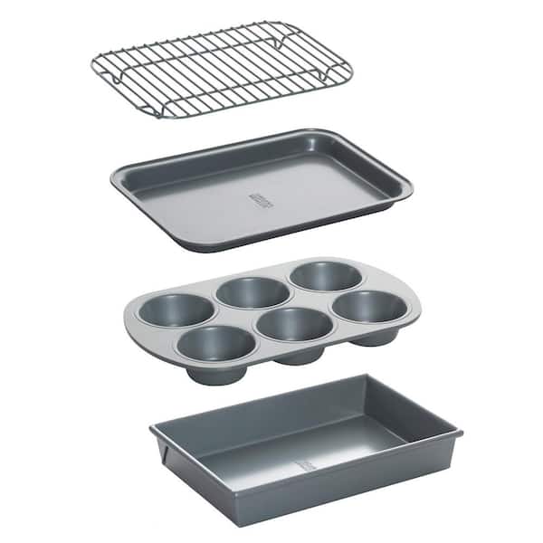 PRIMEPLUS 4-Piece Non-Stick Bakeware Set BS-GY4-005 - The Home Depot